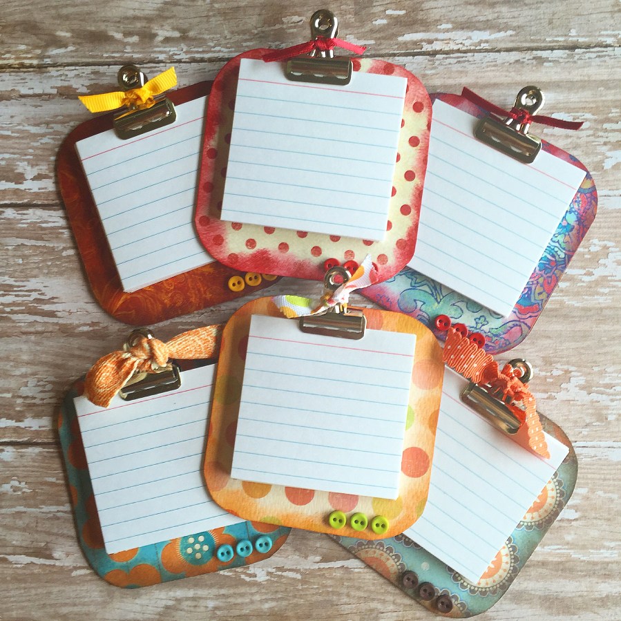 Tiny Clipboard Note Pad | Creating Me