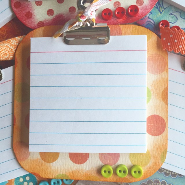 Tiny Clipboard Note Pad | Creating Me
