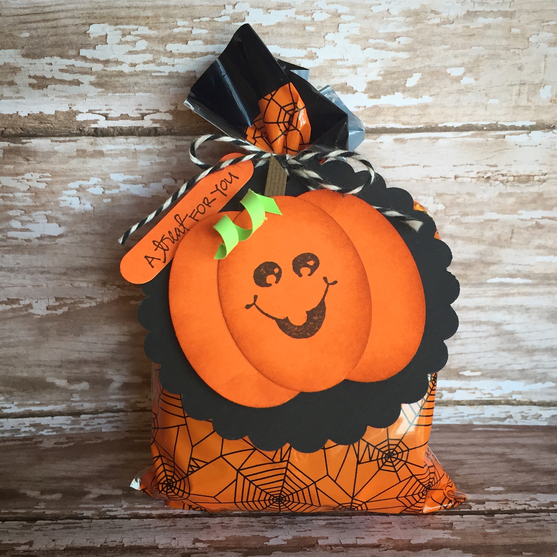 Pumpkin Treat Tag | Creating Me