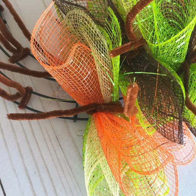 Fall Deco Mesh Wreath | Creating Me