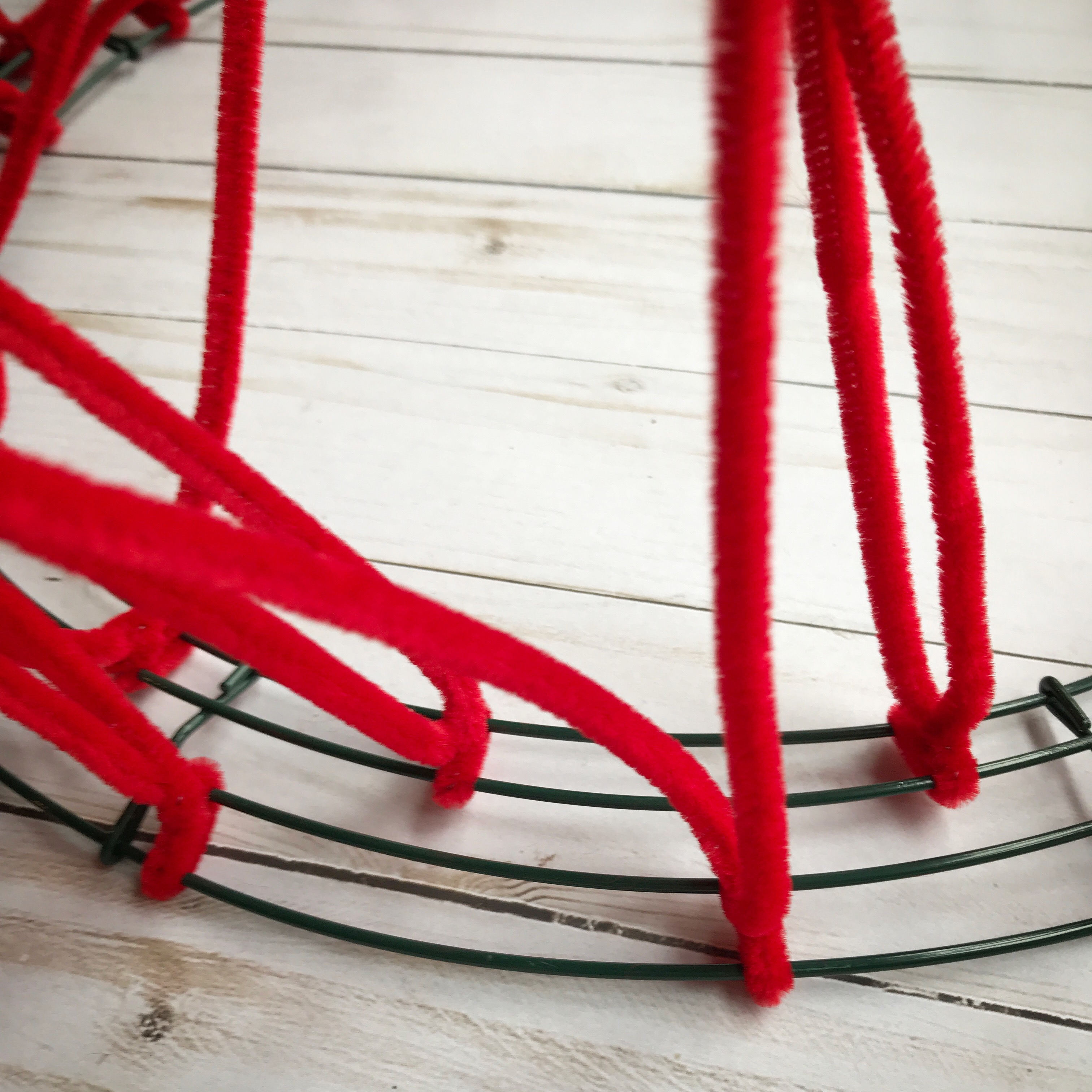 Christmas Deco Mesh Wreath | Creating Me