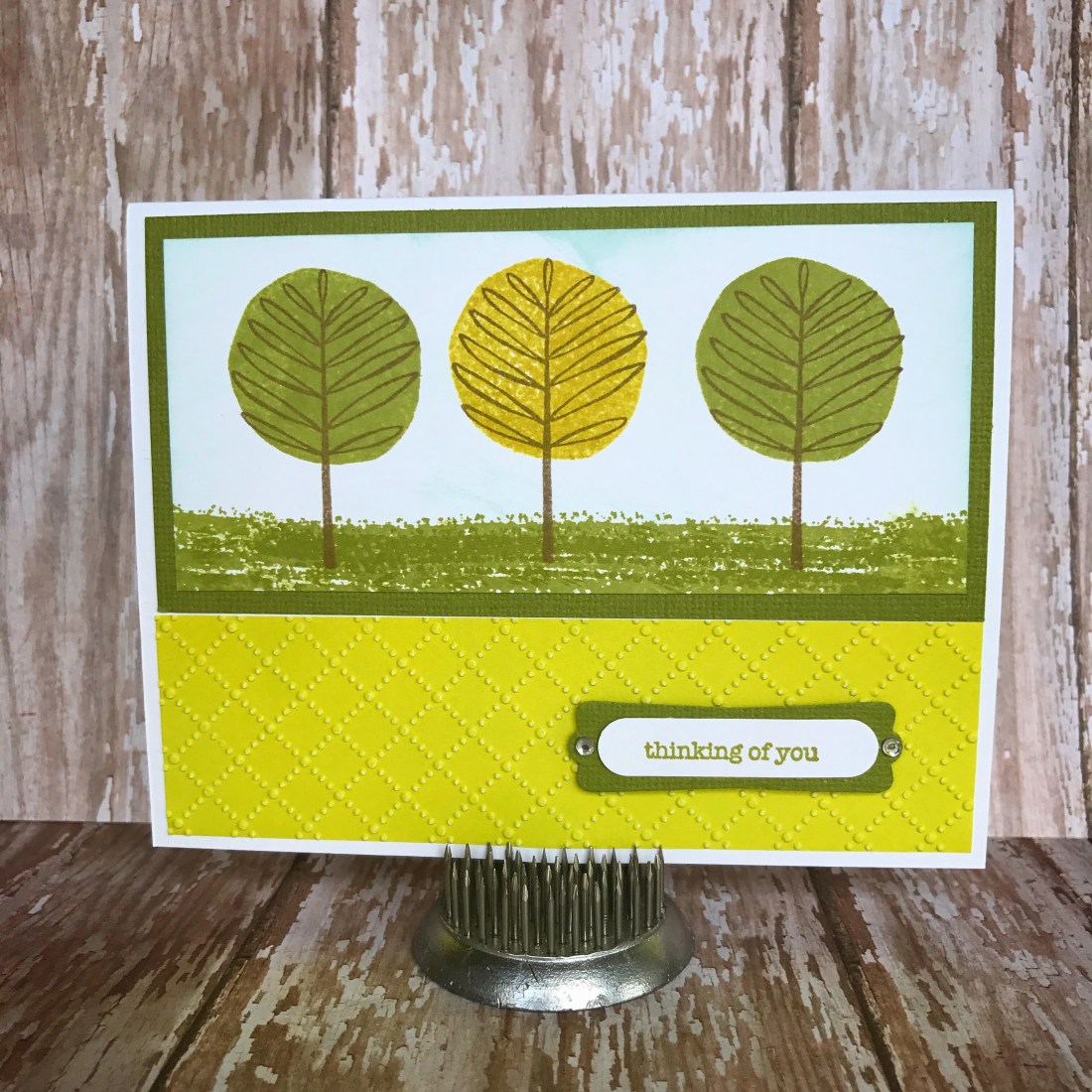 Spring Trees Thinking of You Card | Creating Me
