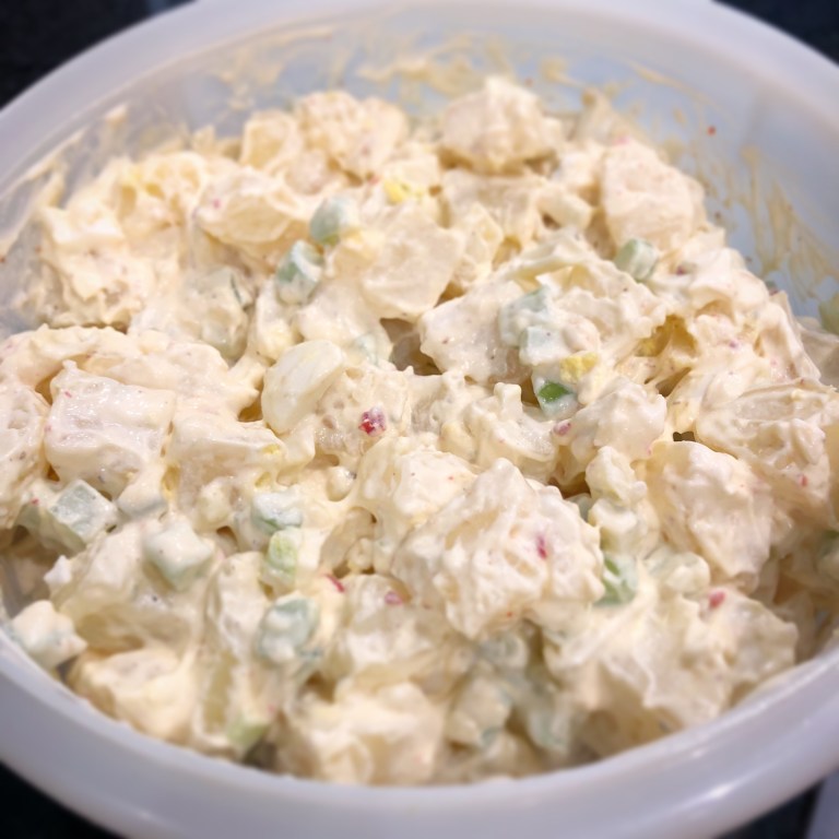 Sour Cream Potato Salad Recipe | Creating Me