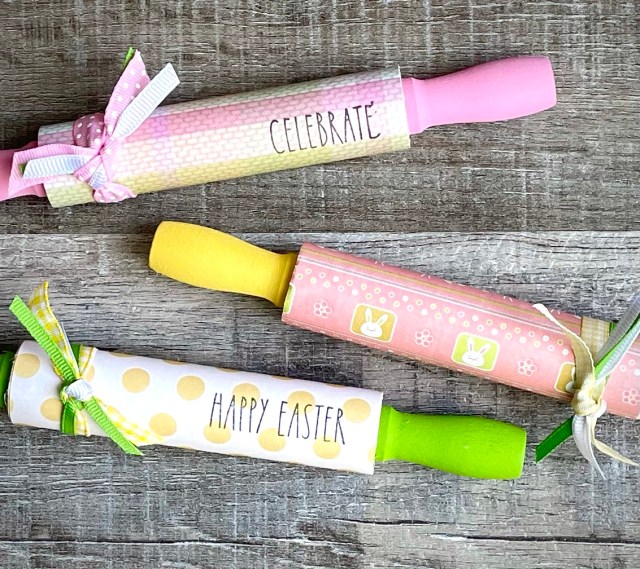 Mini Easter Rolling Pins | Creating Me