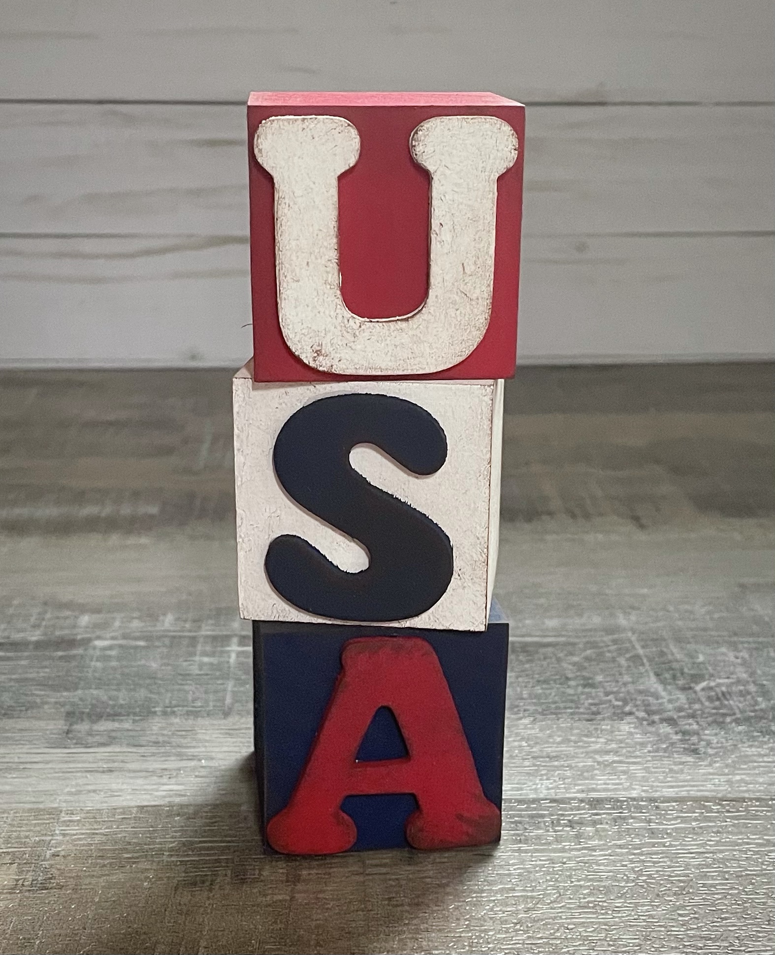 Americana USA Wood Blocks | Creating Me