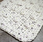 Crochet Bobble Dishcloth | Creating Me
