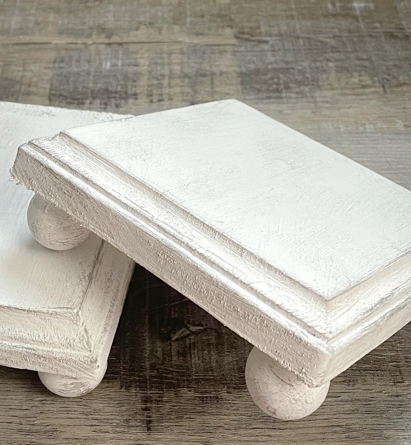 Farmhouse Mini Wood Riser | Creating Me