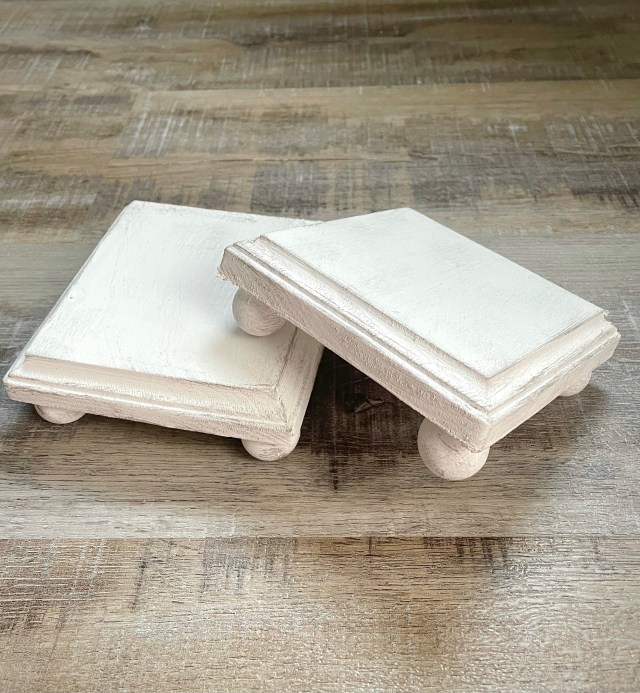 Farmhouse Mini Wood Riser | Creating Me