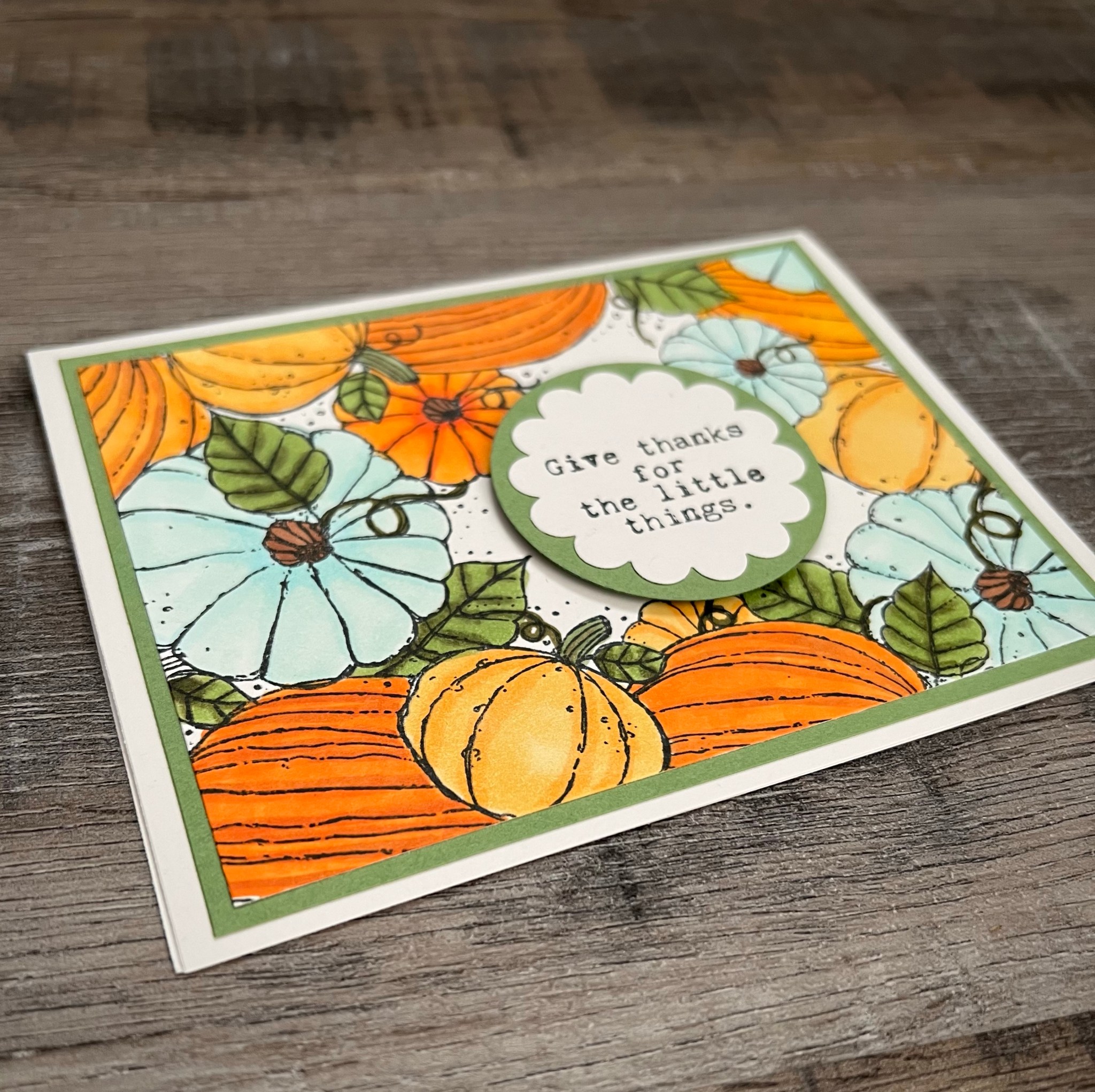 Clean and Simple Thanksgiving Cards | Creating Me