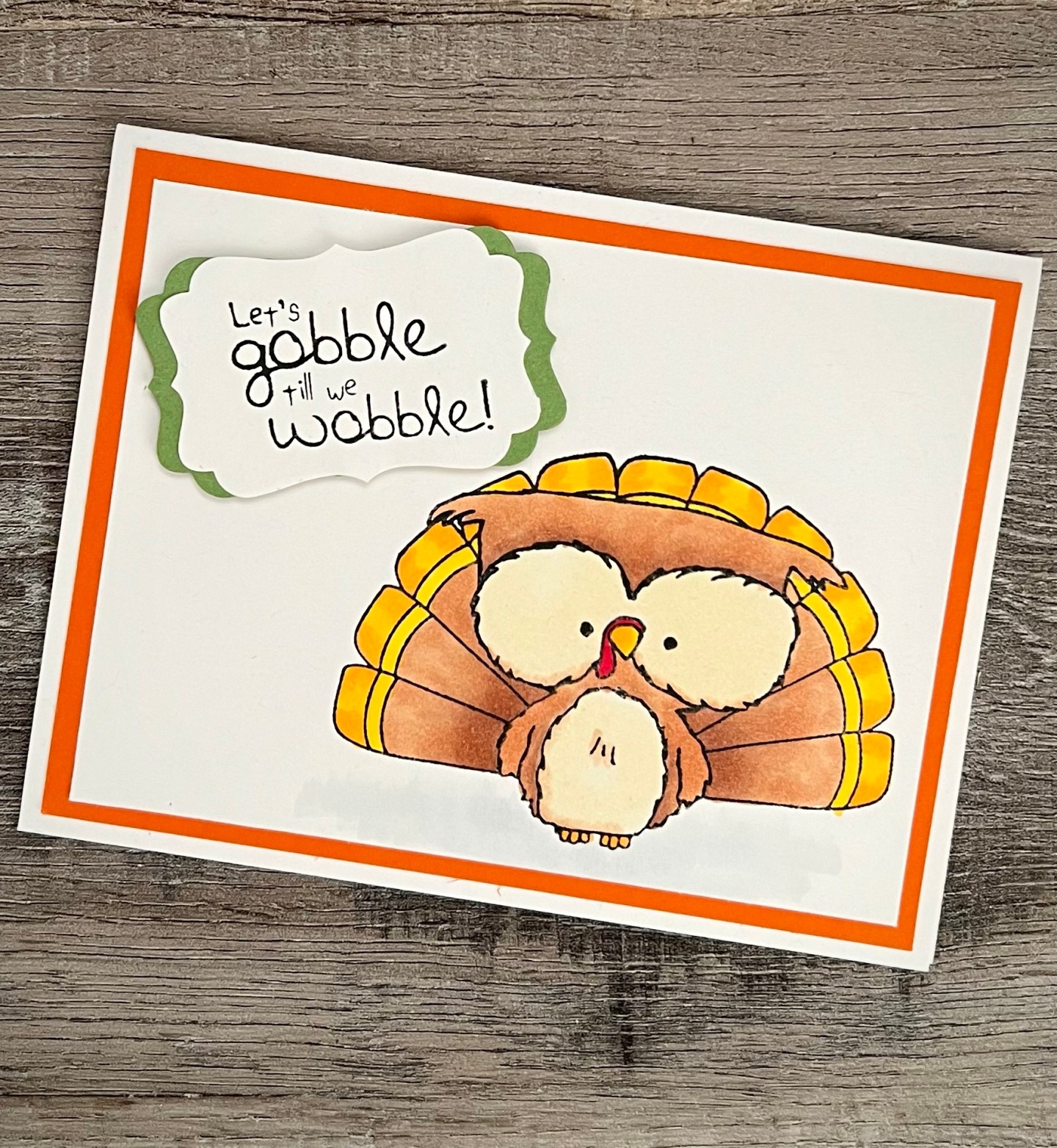 Clean and Simple Thanksgiving Cards | Creating Me