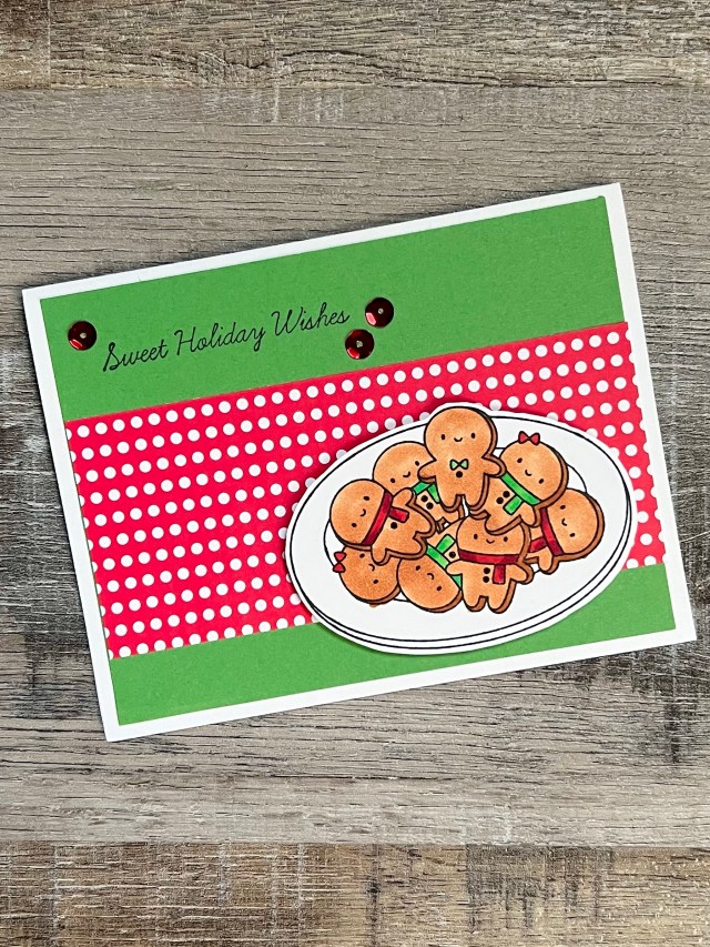 Gingerbread Cookies – June Christmas Card | Creating Me
