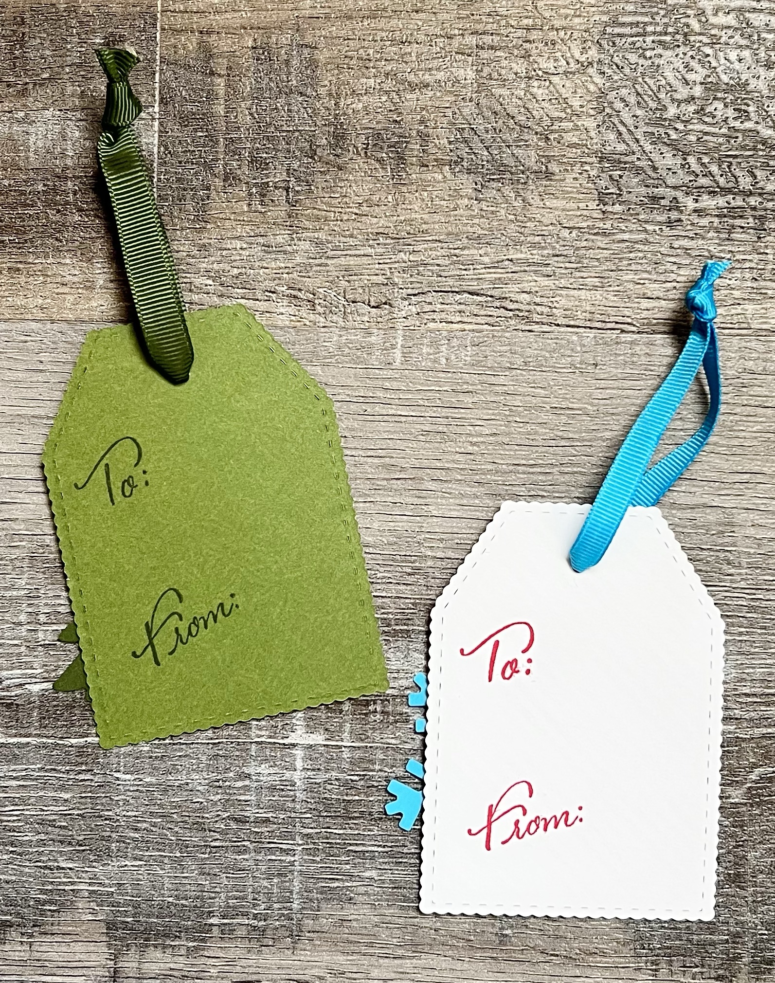 Handmade Christmas Gift Tags | Creating Me