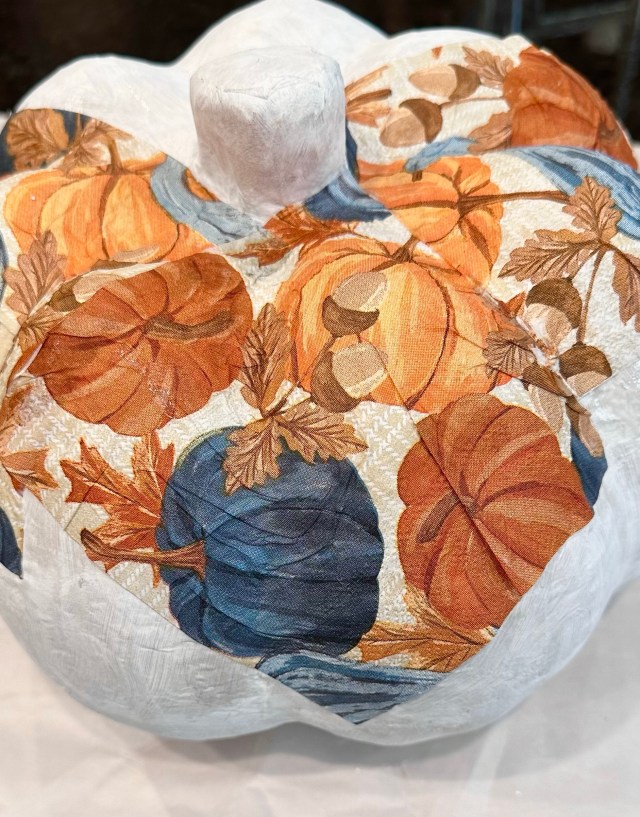 Paper Mache Pumpkin | Creating Me
