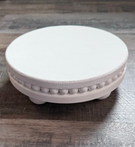 Beaded Wood Riser | Creating Me