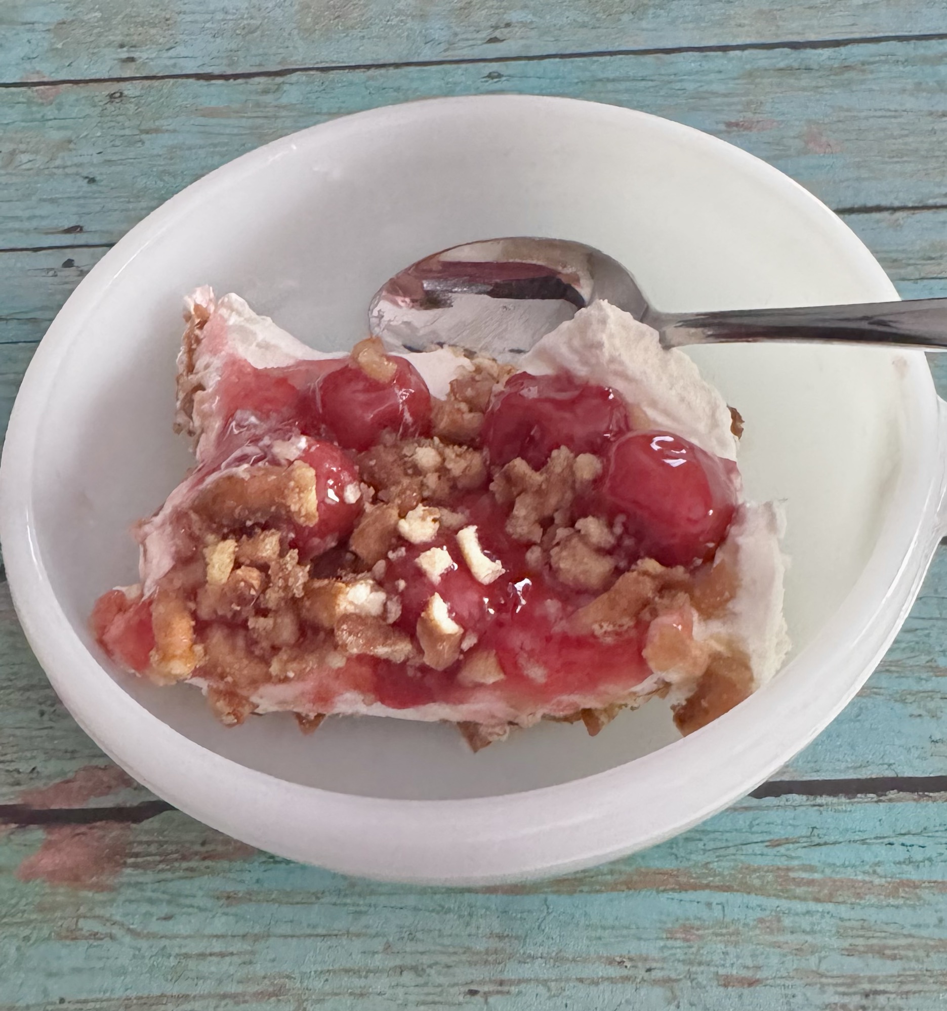 Cherry Pretzel Dessert | Creating Me
