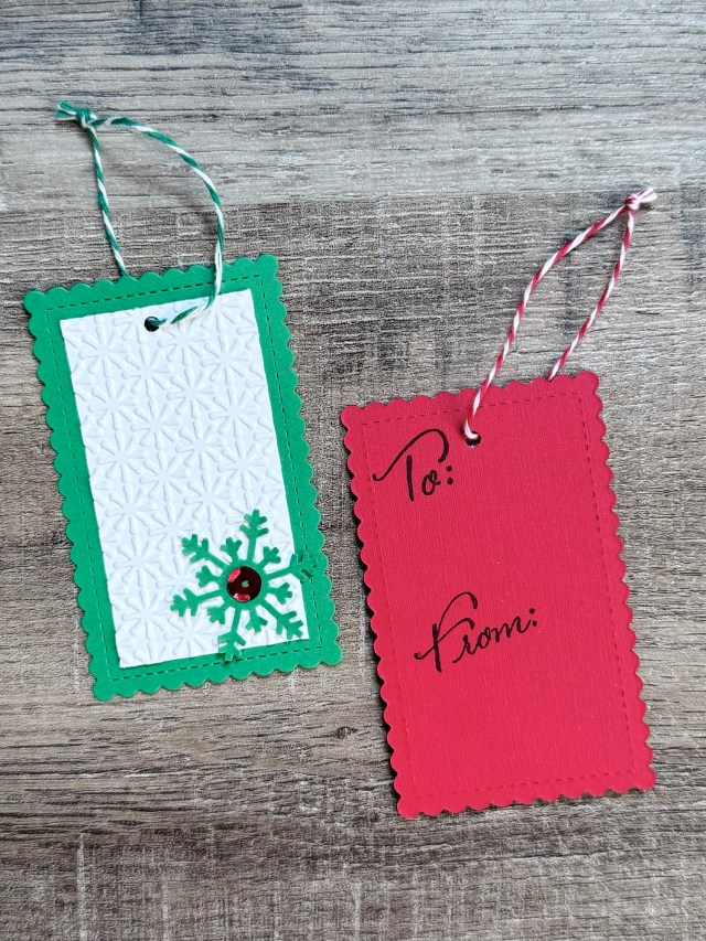 Quick and Easy Christmas Gift Tags | Creating Me