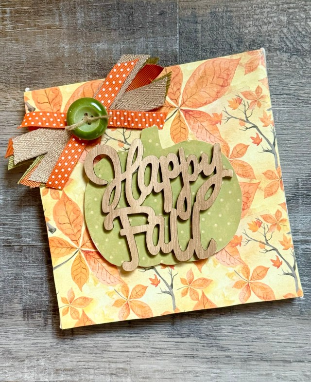 Happy Fall Sign | Creating Me