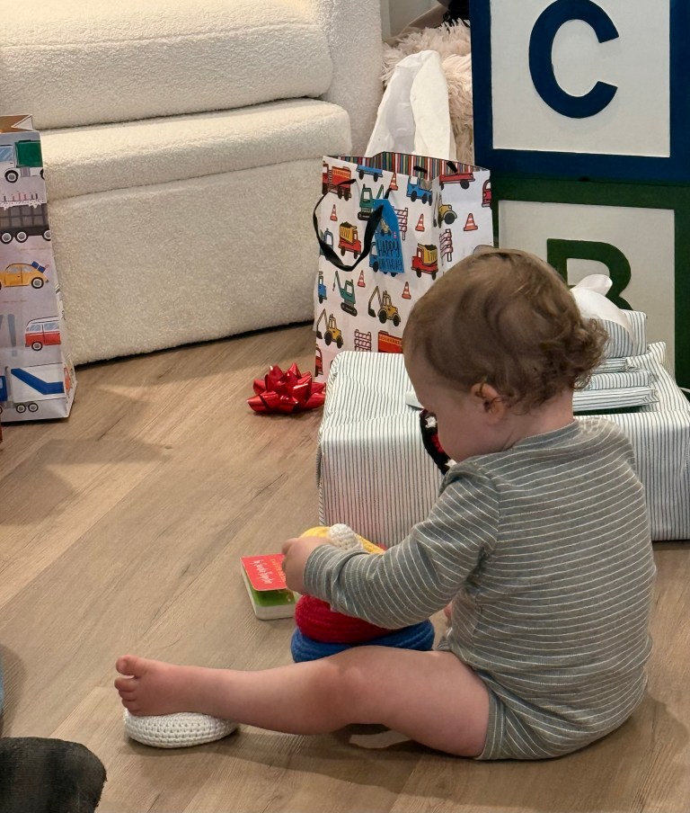 Crochet Race Car Stacking Ring Toy | Creating Me