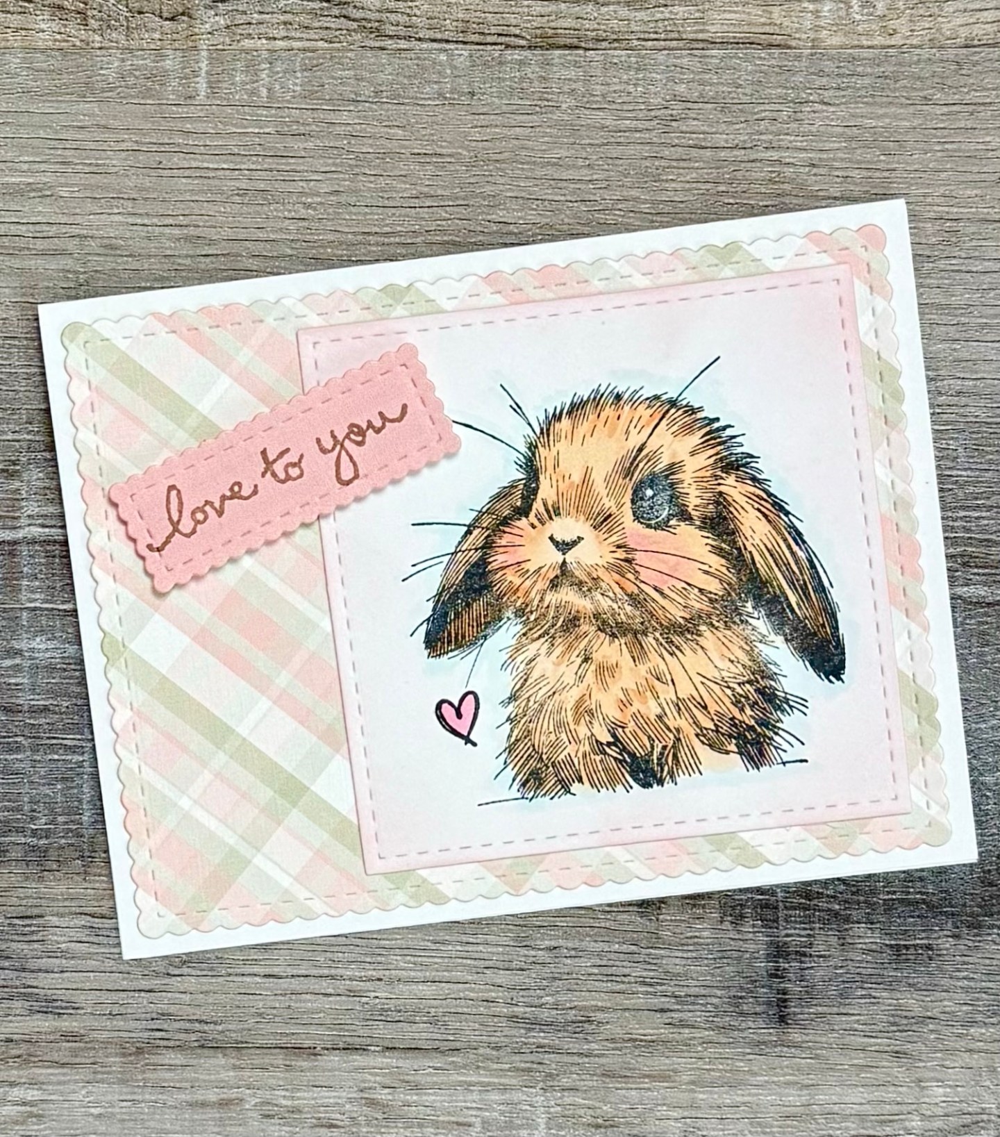 Sending Easter Love – Handmade Card | Creating Me