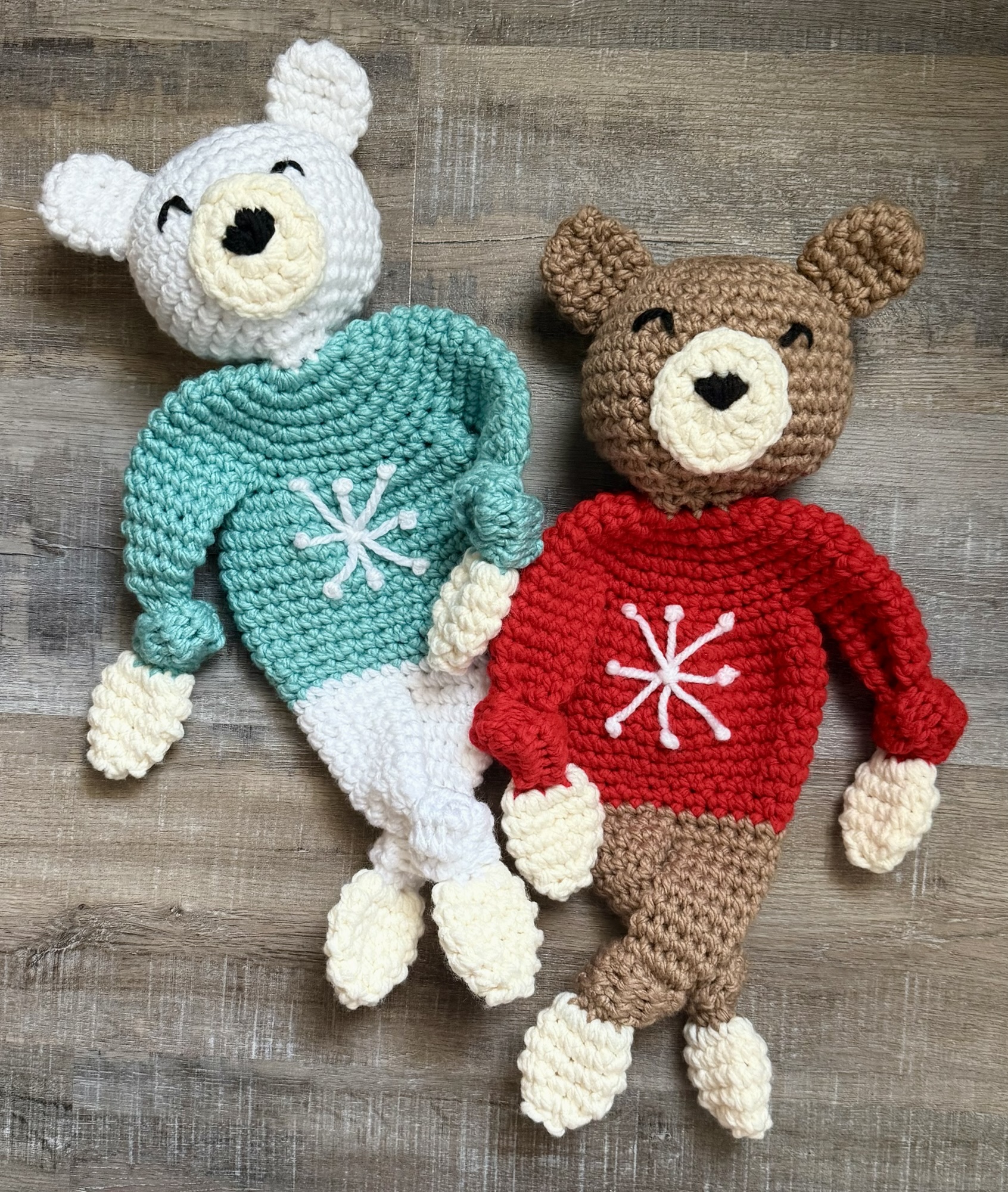 Crochet Bear Lovey | Creating Me