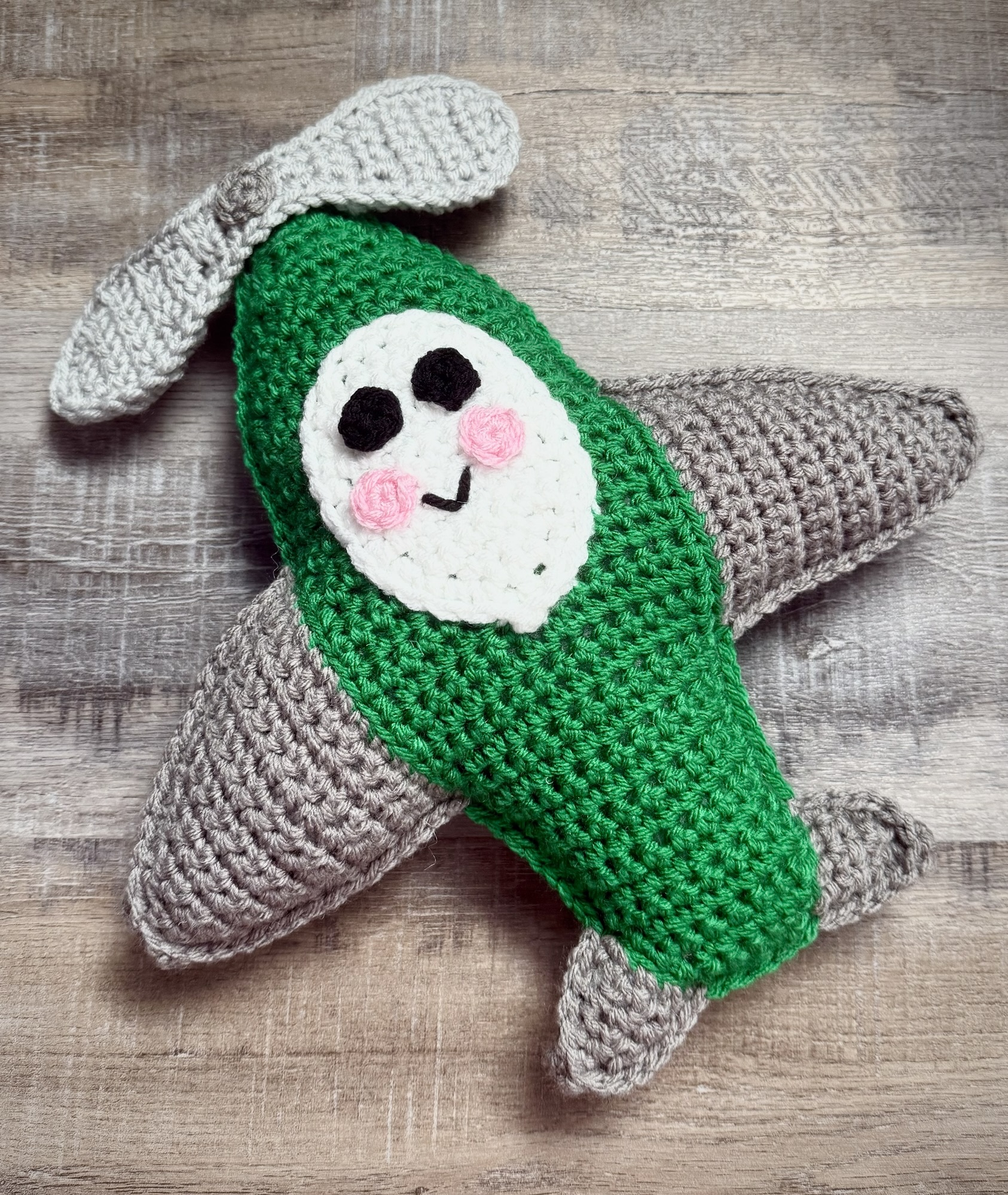 Crochet Airplane Cuddler | Creating Me