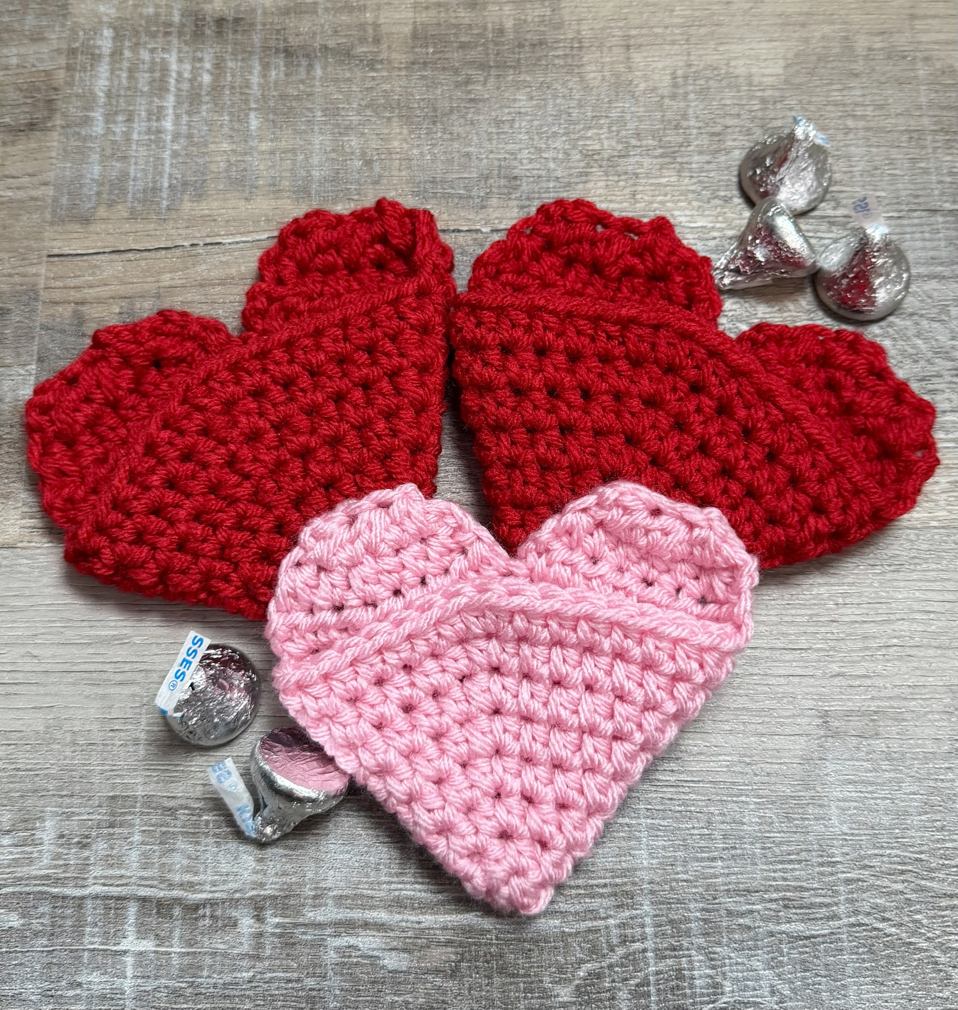 Crochet Heart Pockets | Creating Me